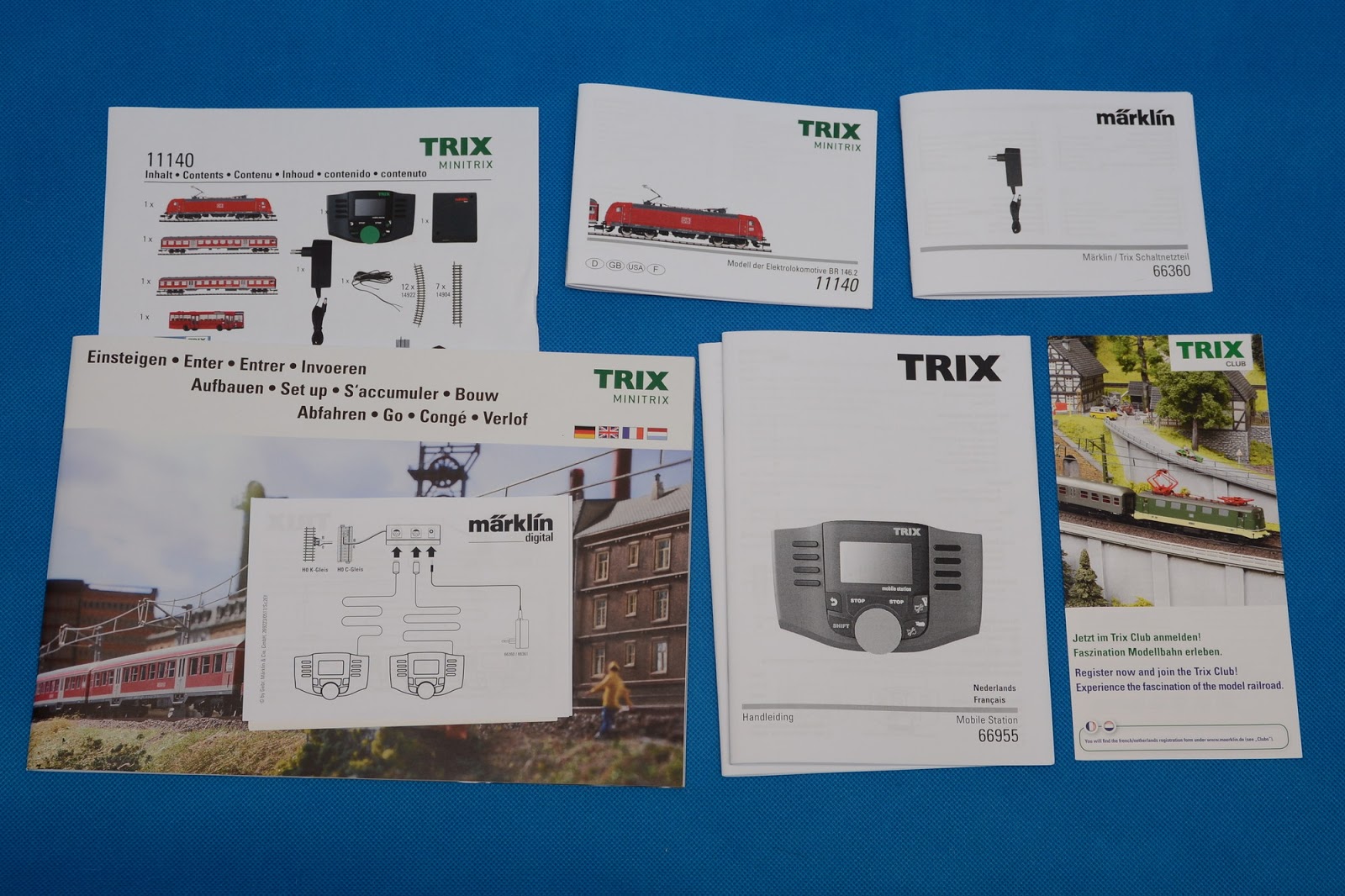 My Miniature Worlds: Trix 11140, N-scale passenger train digital ...