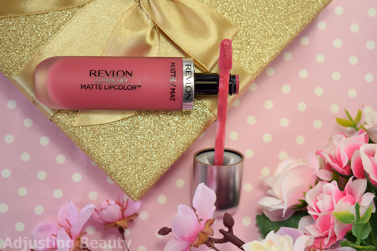 Review: Revlon Ultra HD Matte Lipcolor - 600 HD Devotion - Adjusting Beauty