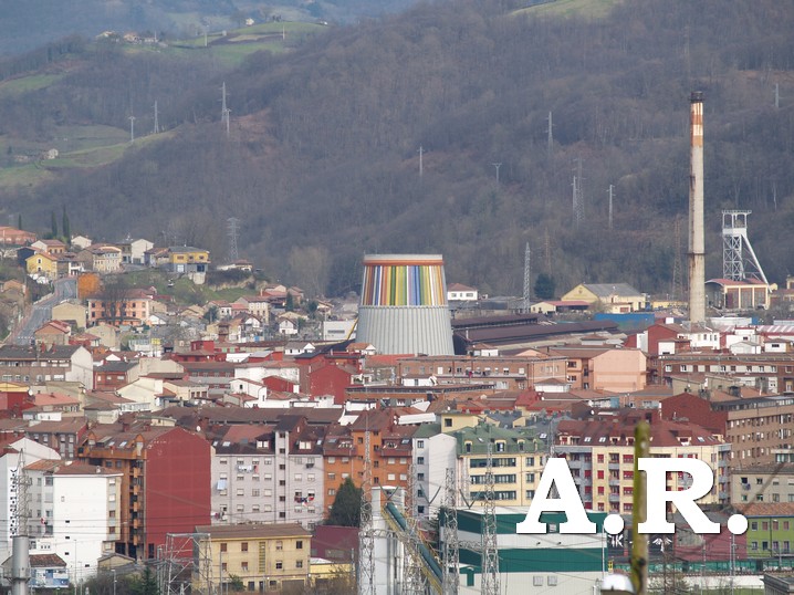 Fotografía Serie Industria Central Térmica de Lada Asturias.Photo ...