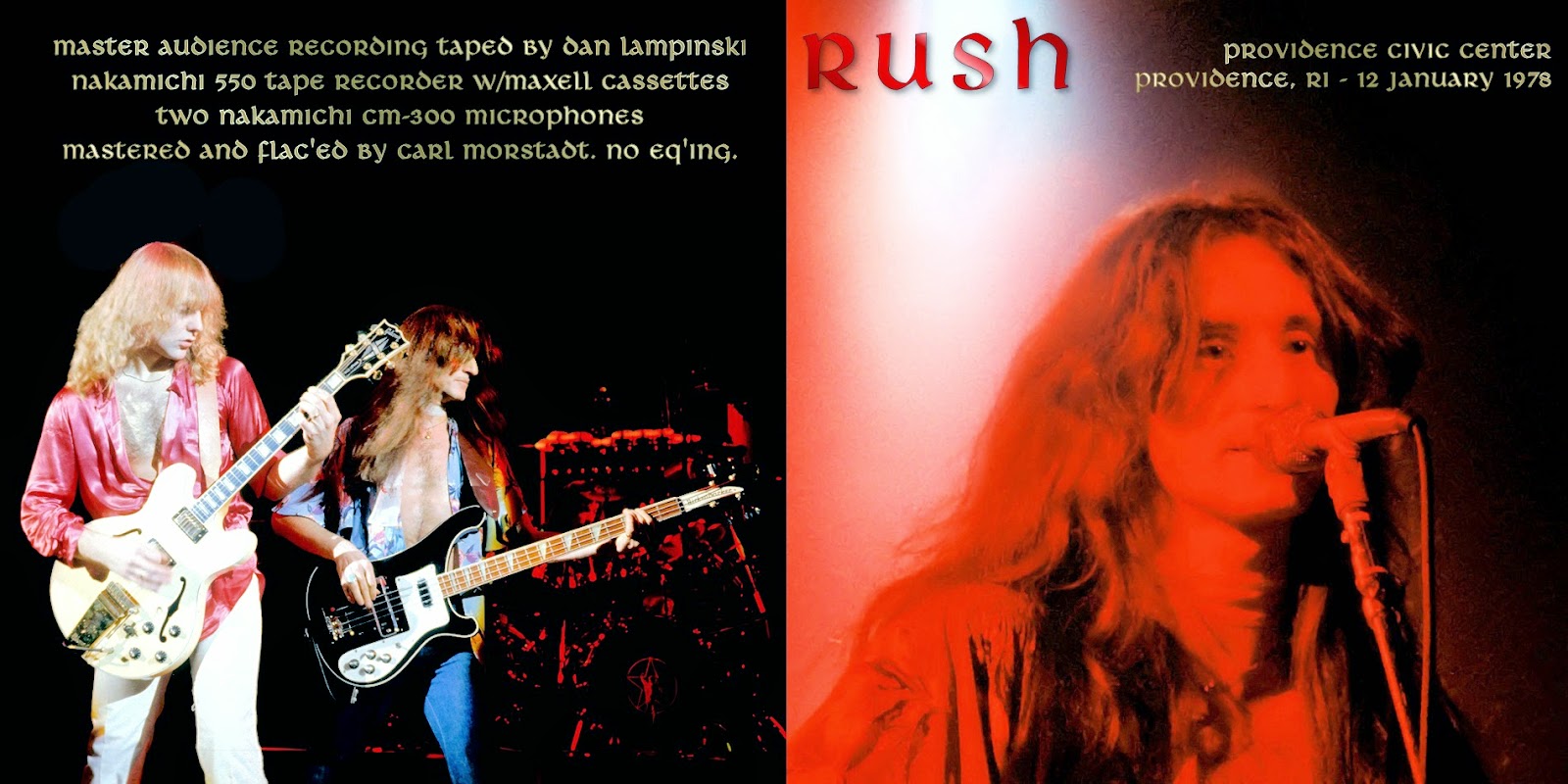 PLUMDUSTY'S PAGE: Rush 1978-01-12 Providence Civic Center Providence, RI