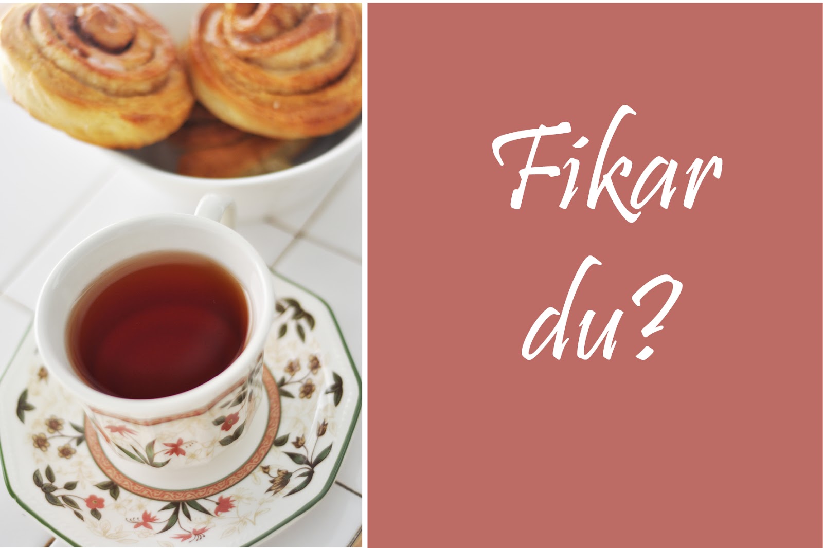 mynordicside: Yo fiko, tú fikas, él fika…