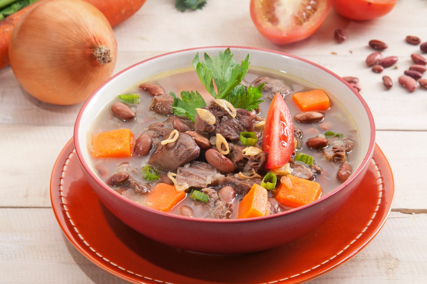 Sup Kacang Merah (Bruine Bonensoep)