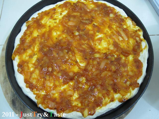 Kreasi Saus Spaghetti (Bagian 1) - Homemade Pizza Sayur: Terung, Jamur ...