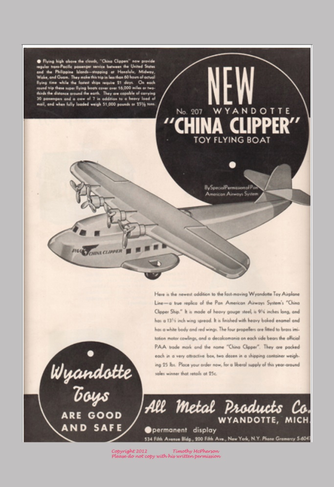 OF FLYING CLOUDS AND CHINA CLIPPERS: "China Clipper Calling Alameda ...