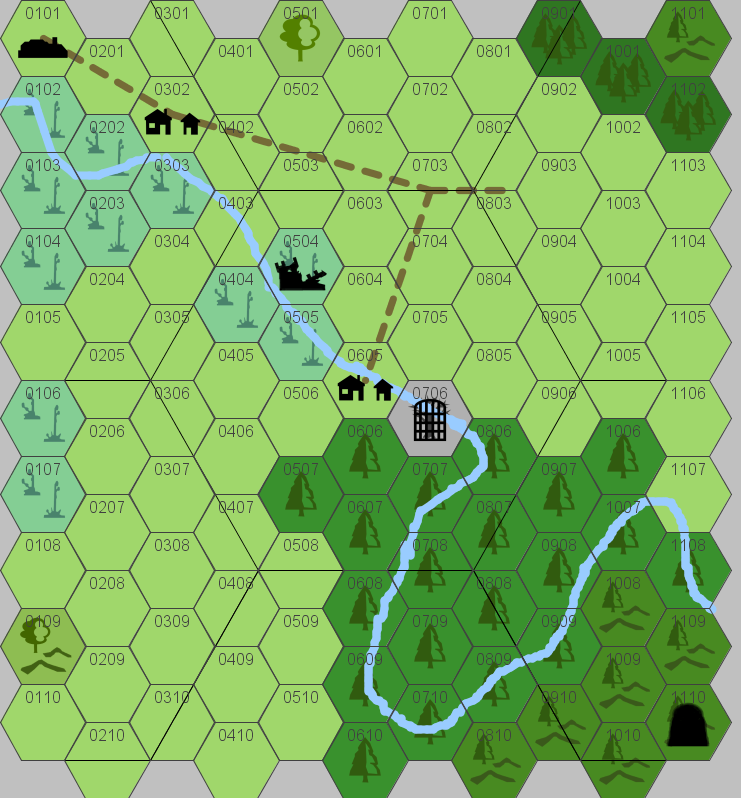 Hexographer 2 - Numbered Hex Grid? : r/mapmaking