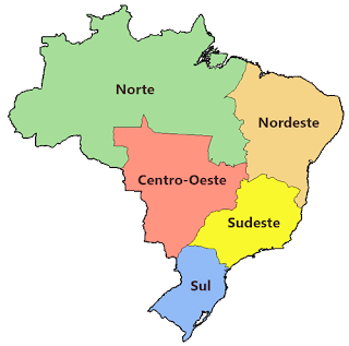 Matemática Enfoco: Regiões e seus Estados