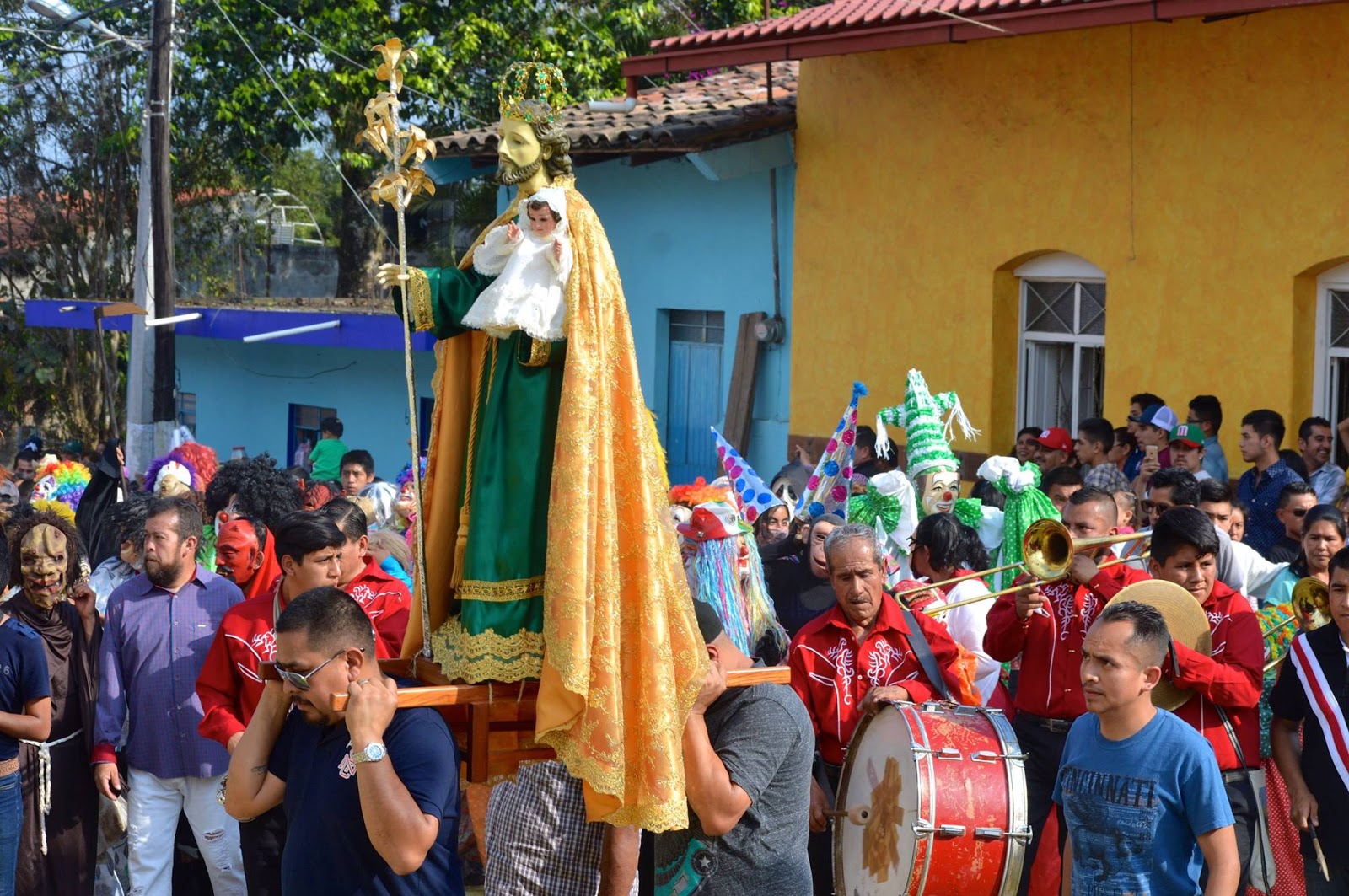 Punto de Teocelo: Punto de Teocelo Arco Floral San José Monte Blanco ...
