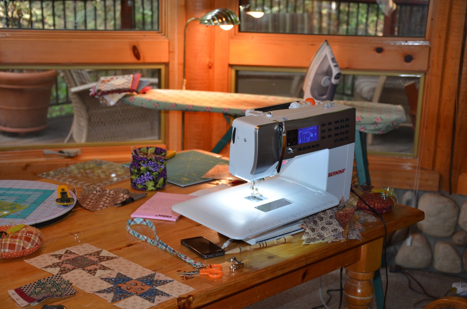 Sew'n Wild Oaks Quilting Blog: The Sweat Shop is Open for Business