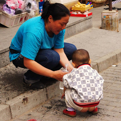 Vida cotidiana en Beijing: No sólo las chicas enseñan pompa en Beijing