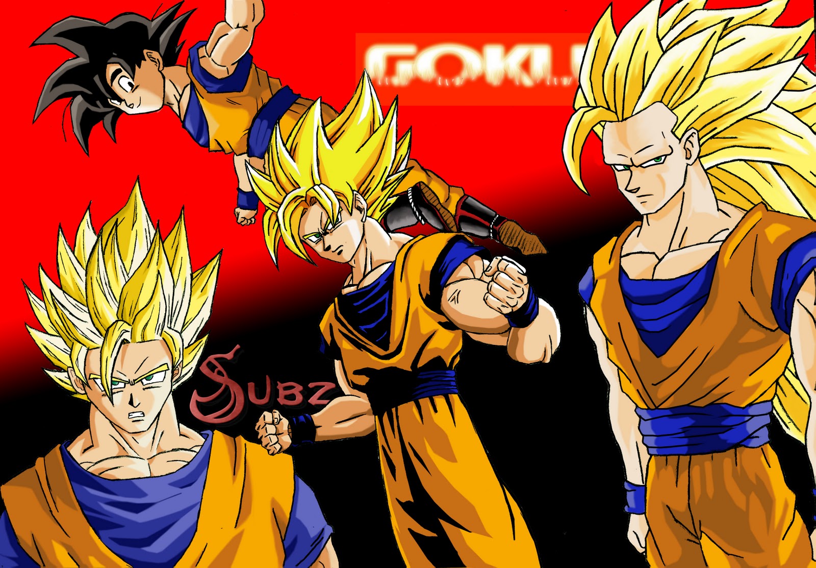 Goku Wallpaper Cartoon at Jesse Vickers blog