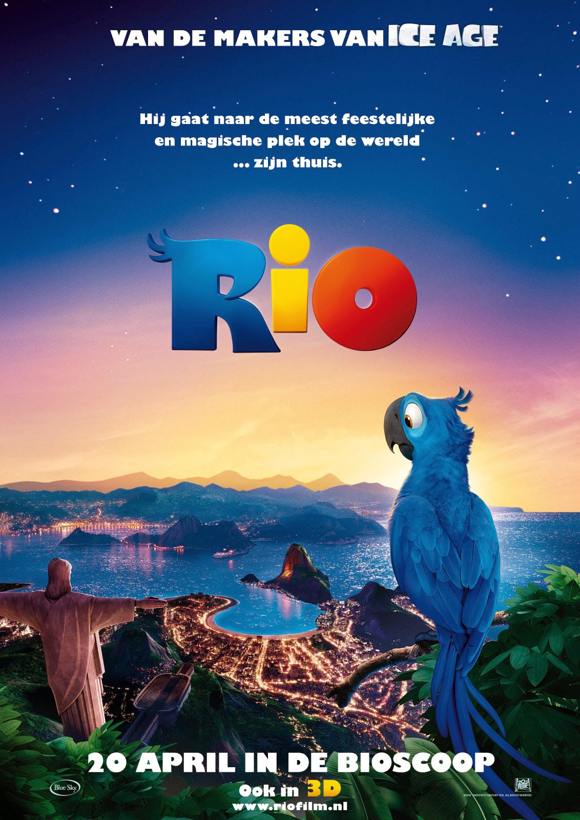 Rio 1 (2011) ริโอ เดอะมูฟวี่ เจ้านกฟ้าจอมมึน [HD] | ดูหนังออนไลน์ฟรี ...