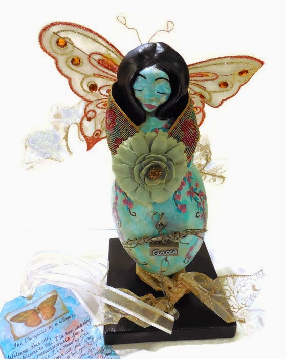 Wisdom Keeper Art Dolls: The Chrysalis of a Woman - Symbolic Growth of ...