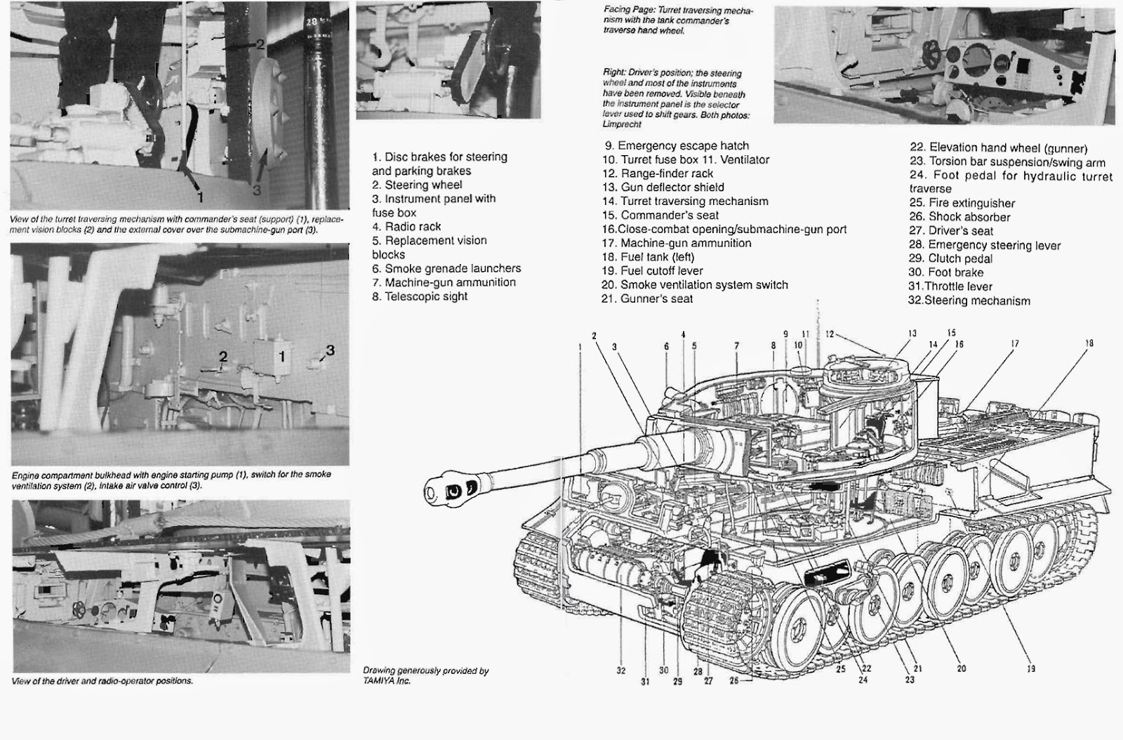 Axis Tanks and Combat Vehicles of World War II: Tiger I Interiors