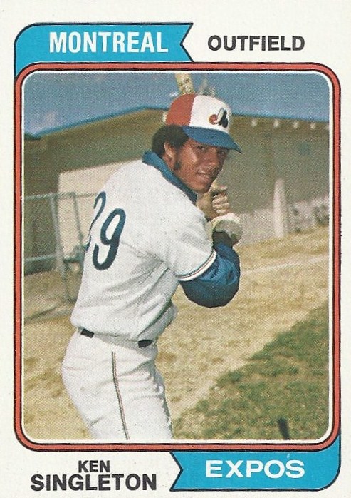 1974 Topps - Pennant Fever: #25 - Ken Singleton