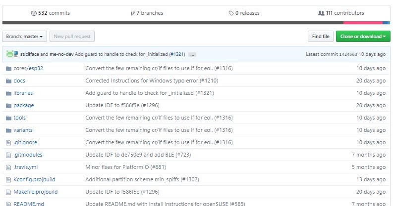 Blog Of Wei Hsiung Huang Arduino Esp32 How To Update To The Latest Arduino Esp32