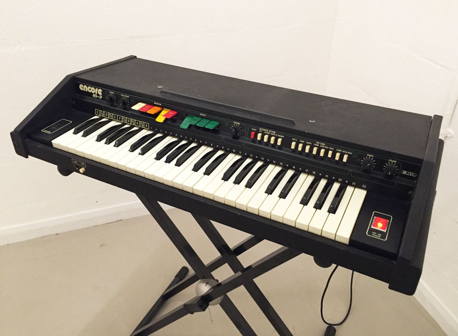 MATRIXSYNTH: RARE Vintage Synth Organ EKO Encore 49-P