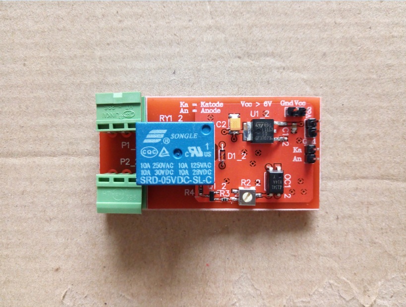 Mikro World Electronics: Relay & Optocoupler Circuit
