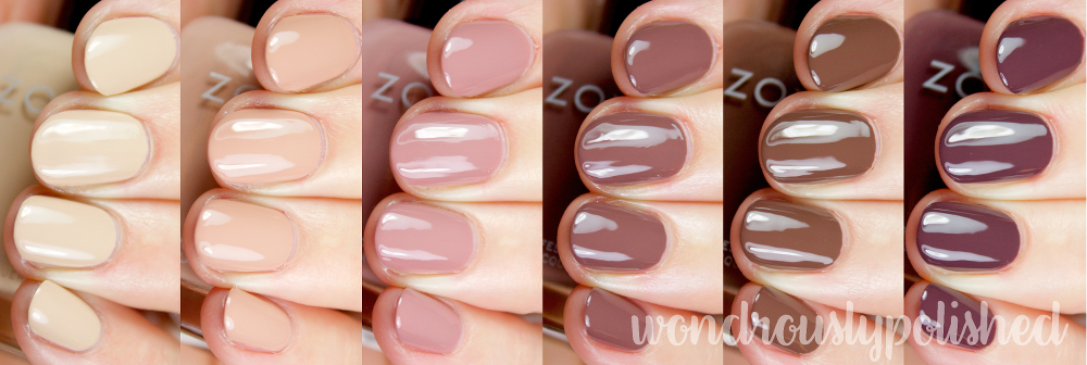 Wondrously Polished: Zoya Naturel 3 - Swatches