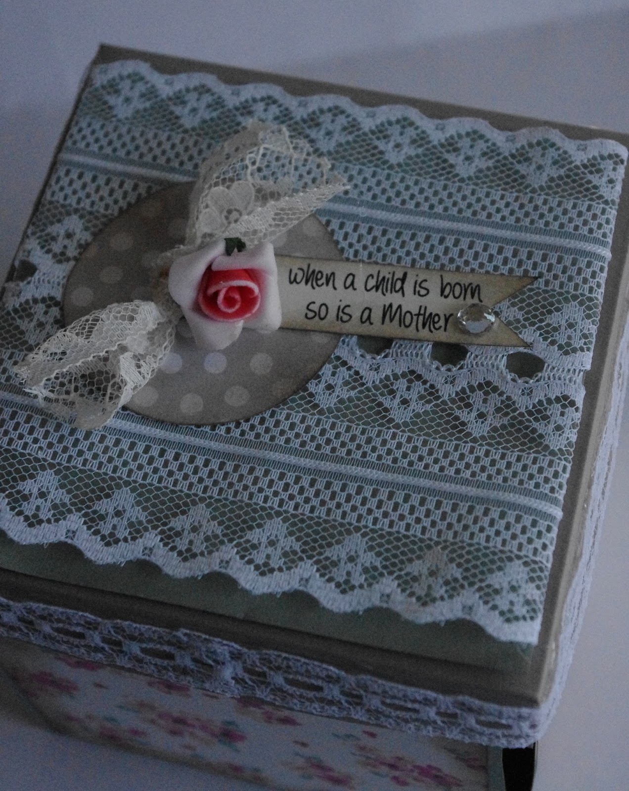 Creative "Try"als: Mom Themed Explosion Box