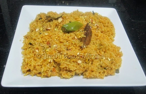 Sindhi Food Mazaa: MACHI PULAO (Sindhi Fish Pulao)