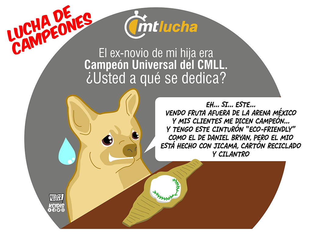 monoluchas de kcidis: ¿Usted a qué se dedica? Meme de lucha libre ...