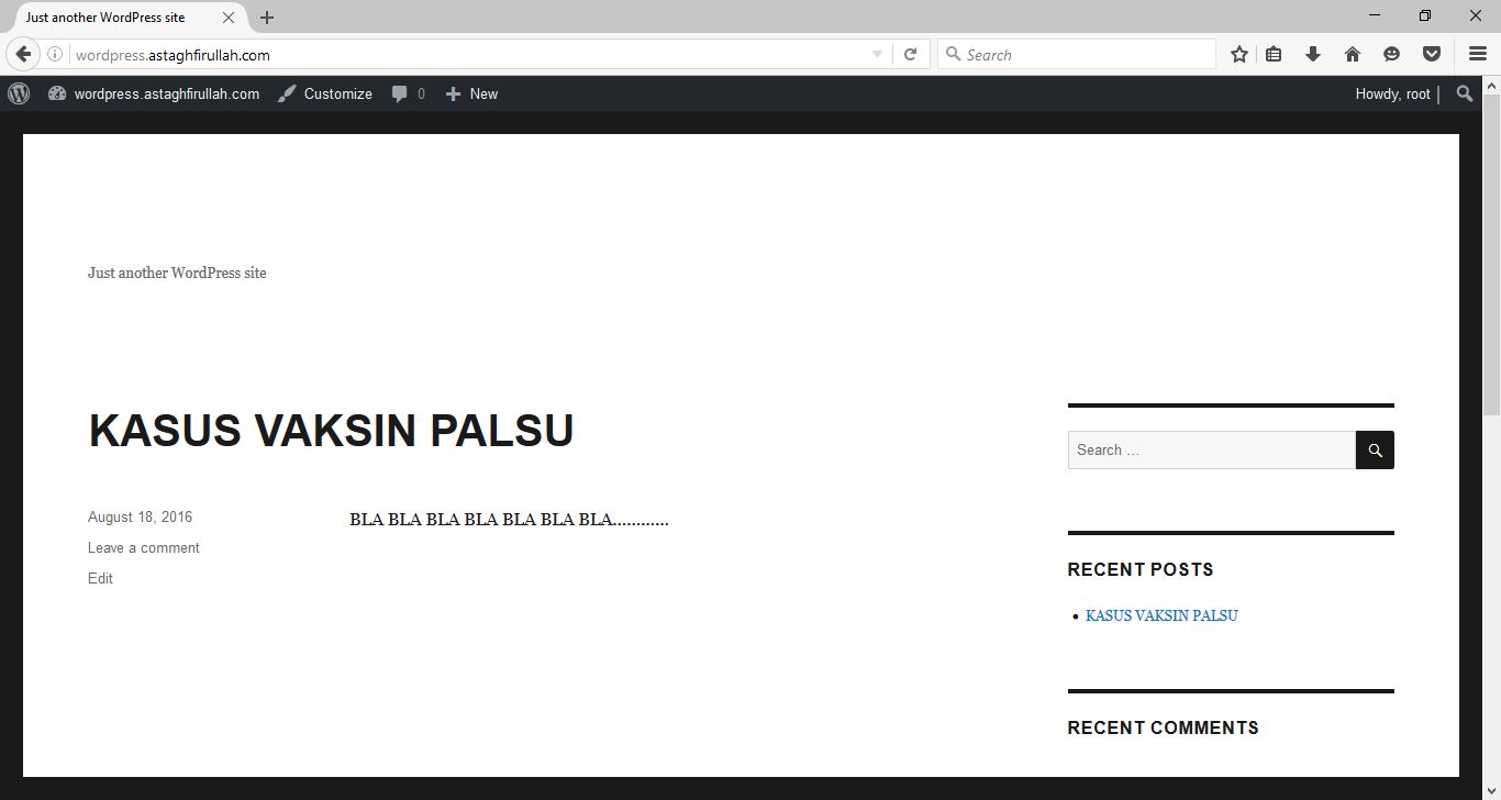 Install CMS Wordpress Di Linux Debian 6 Server | NETWORKING & COMPUTERS