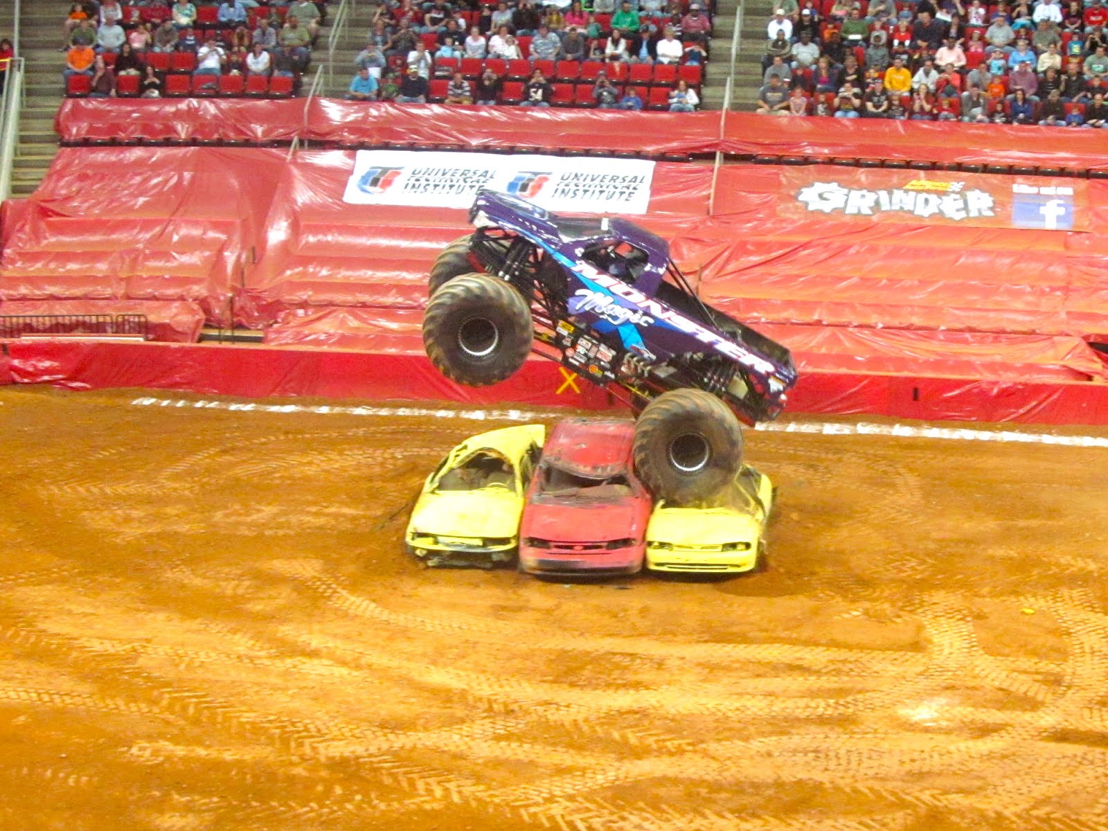 Eli & Cole - two boys, one big adventure: Monster Jam 2012!!!
