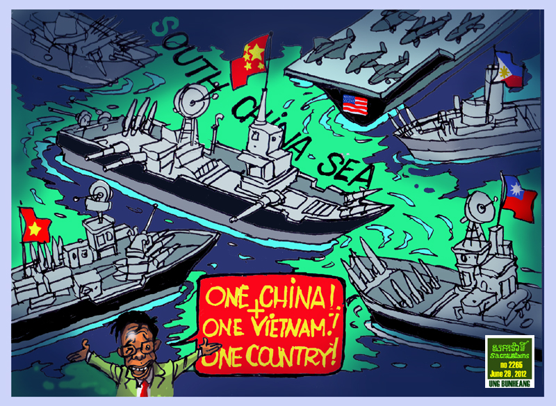 KI Media: Sacrava's Political Cartoon: One Country