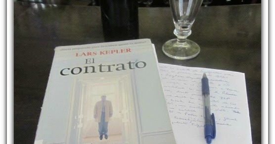 leyendo con Mar: El contrato de Lars Kepler.