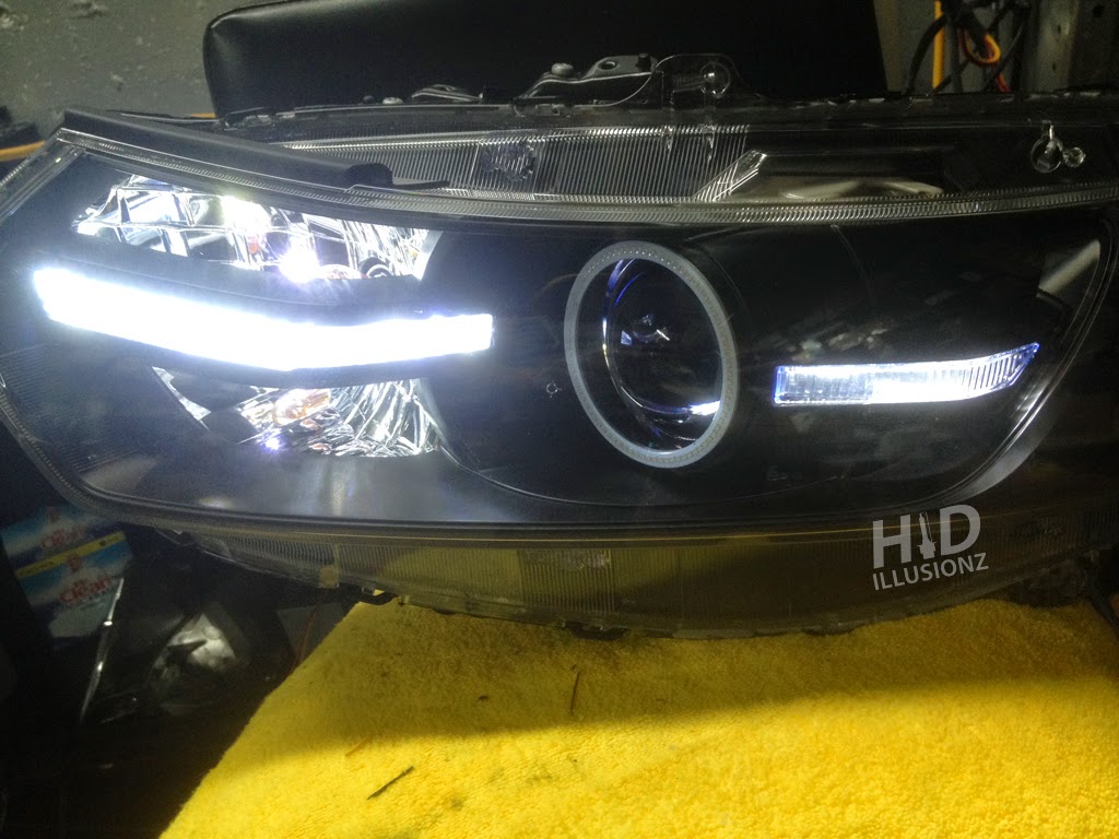 HID ILLUSIONZ: Acura TSX XC LED RGB Angel Eyes & LED Strips Custom ...