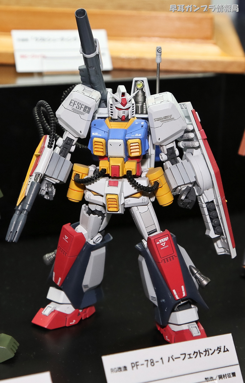 Real Grade Gundam Projects at GunPla Expo Japan