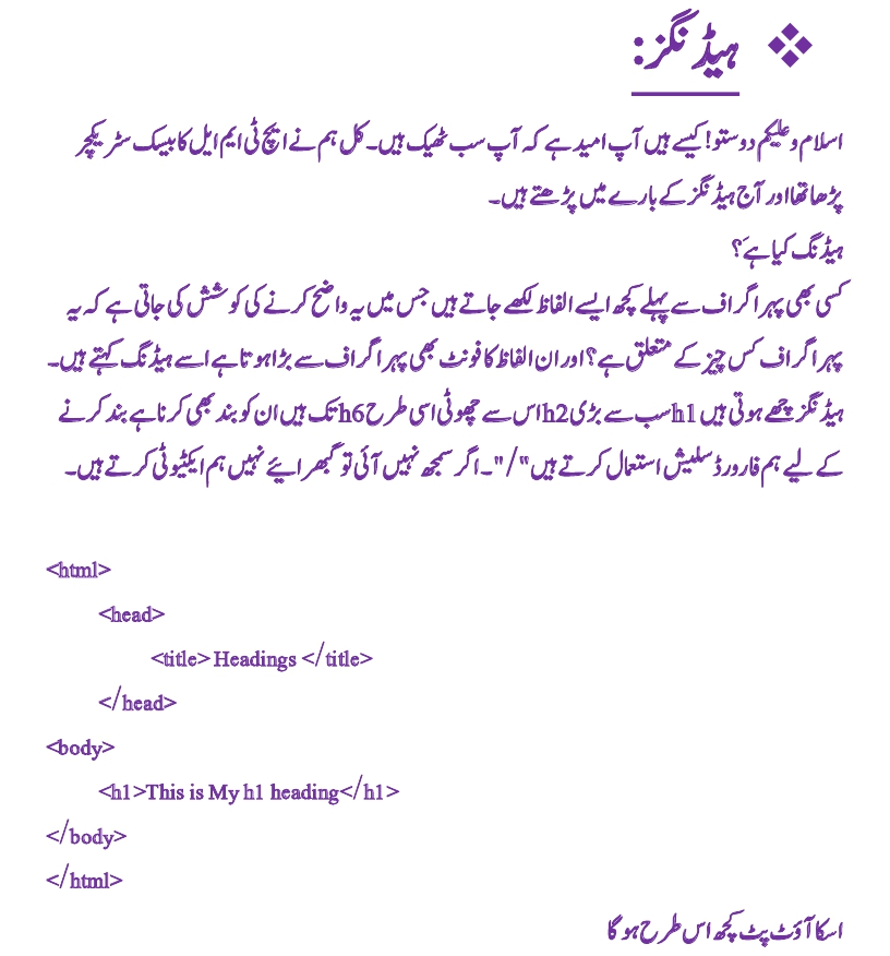 HTML Tutorial In Urdu IT Classes Online html-tutorial-in-urdu-it-classes-online