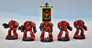 Realms of Miniatures: Space Hulk - 2nd edition - Blood Angels Terminators