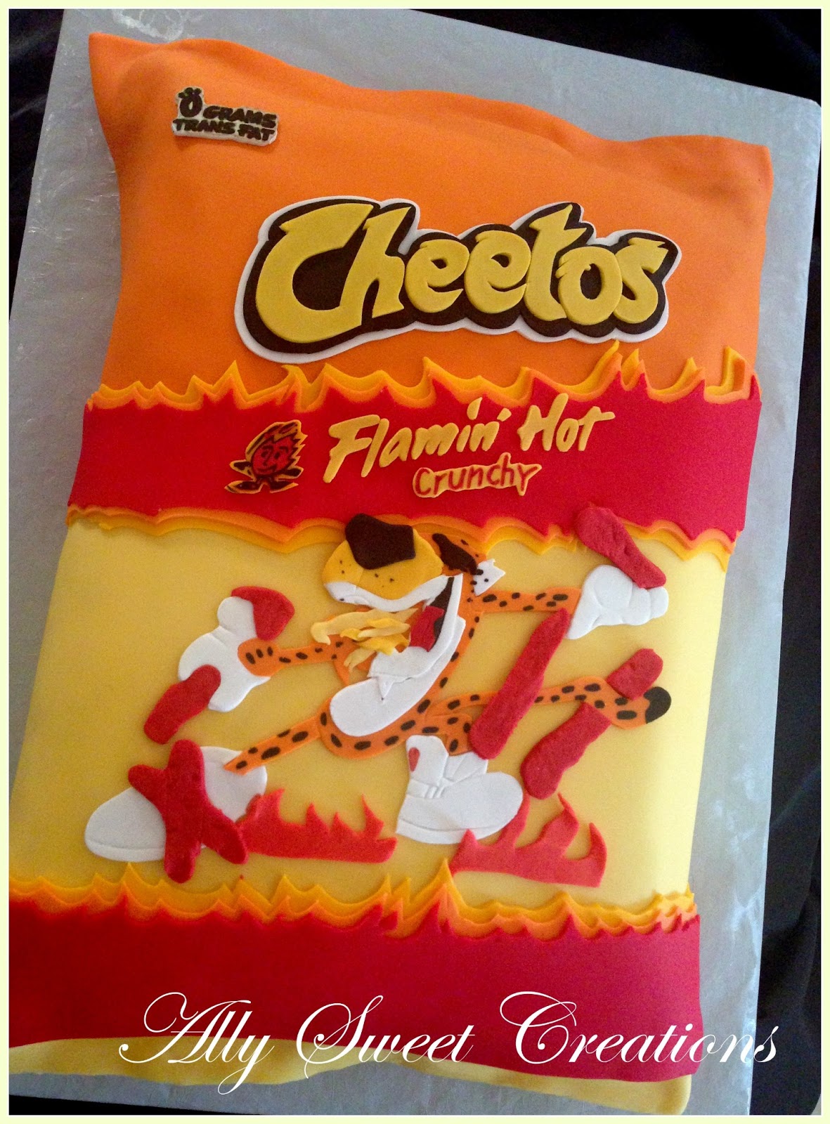 Ally Sweet Creations : Flamin Hot Cheetos Bag