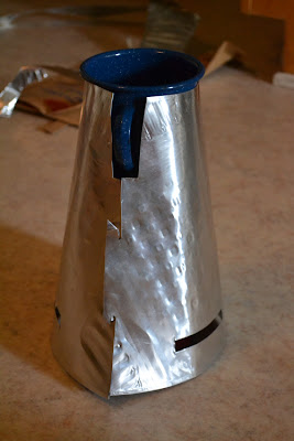 Dreamy Hiker: DIY Cone Windscreen for Stove