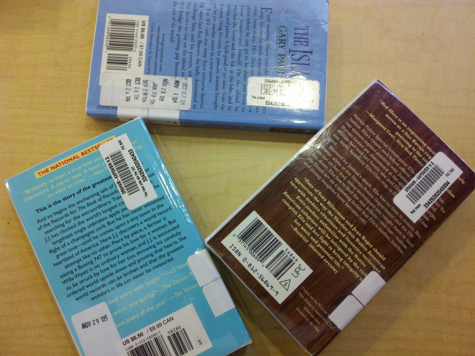Library Book Barcode