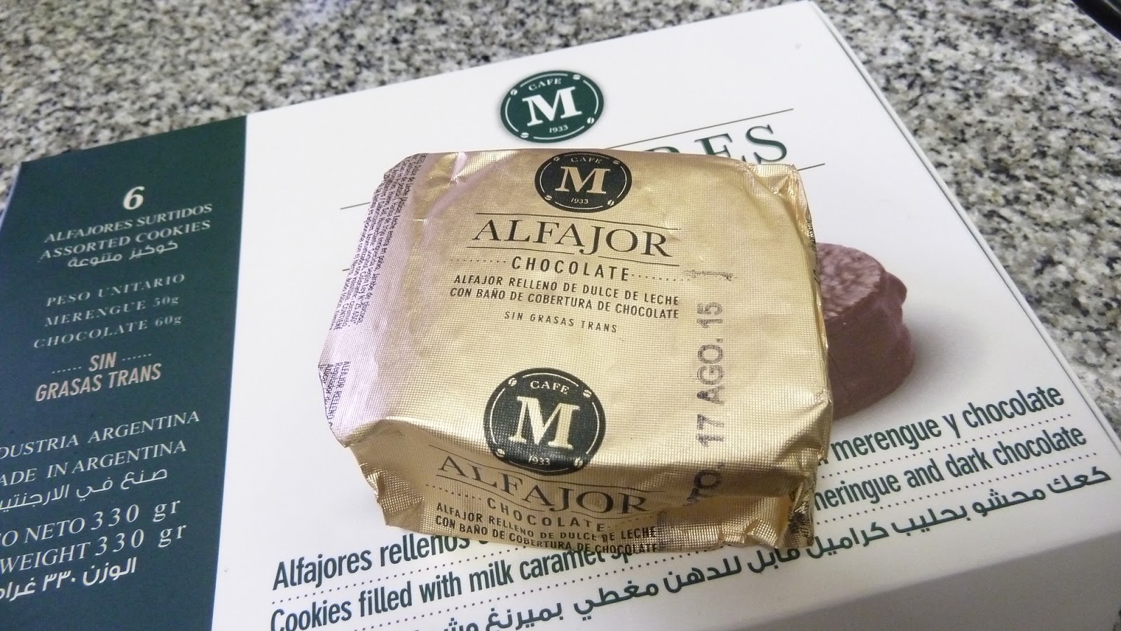 Alfajores Café Martinez. ¿Para exigentes?