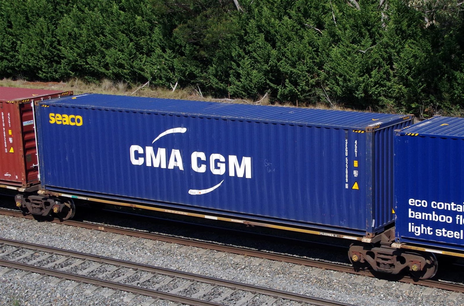 Rollingstock News: CMA CGM Shipping Containers - 45G1