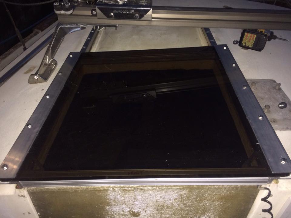 The Incredible Hull: Sliding companionway hatch.....finally!