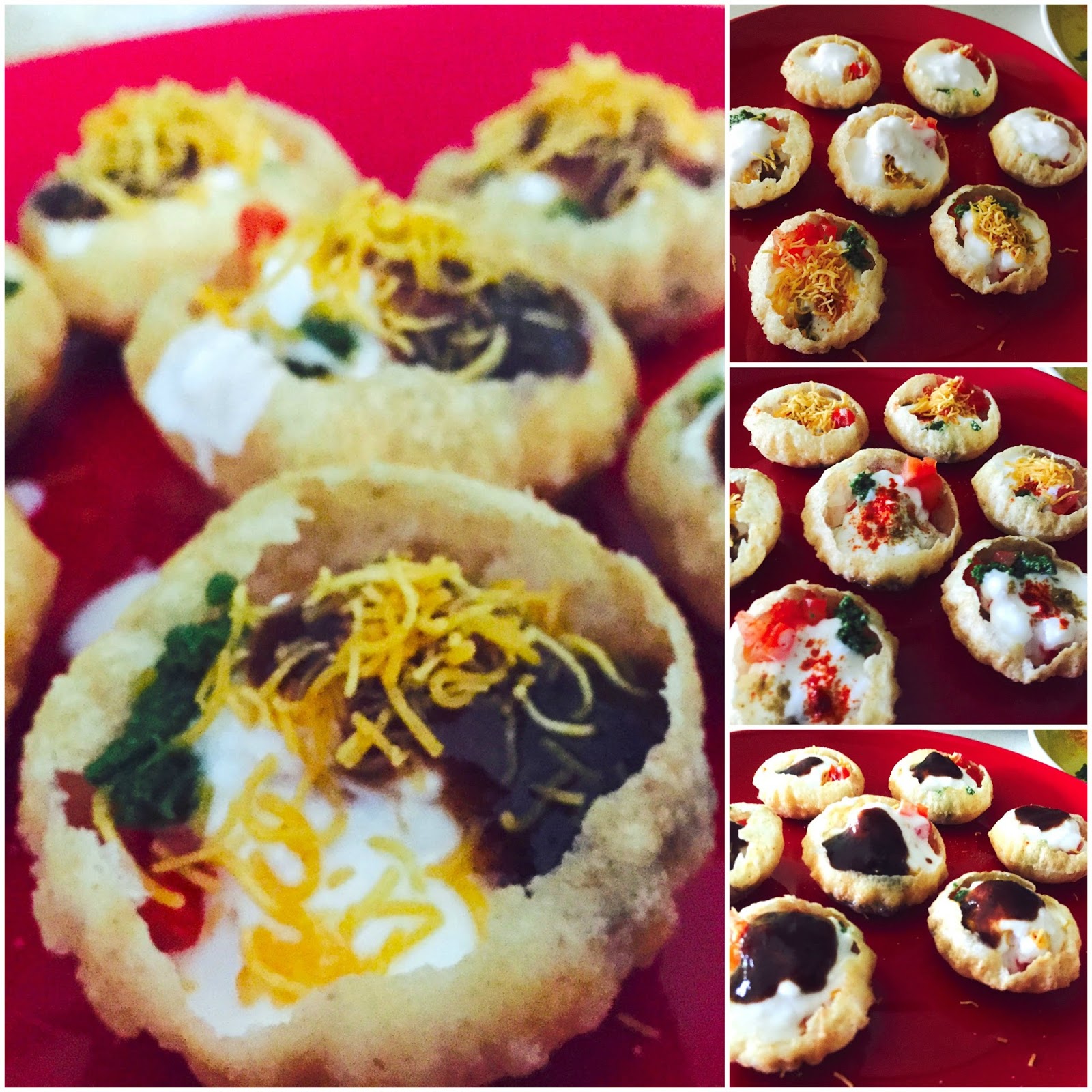 What's on the Menu Today ?!!!!: Dahi Puri Chat