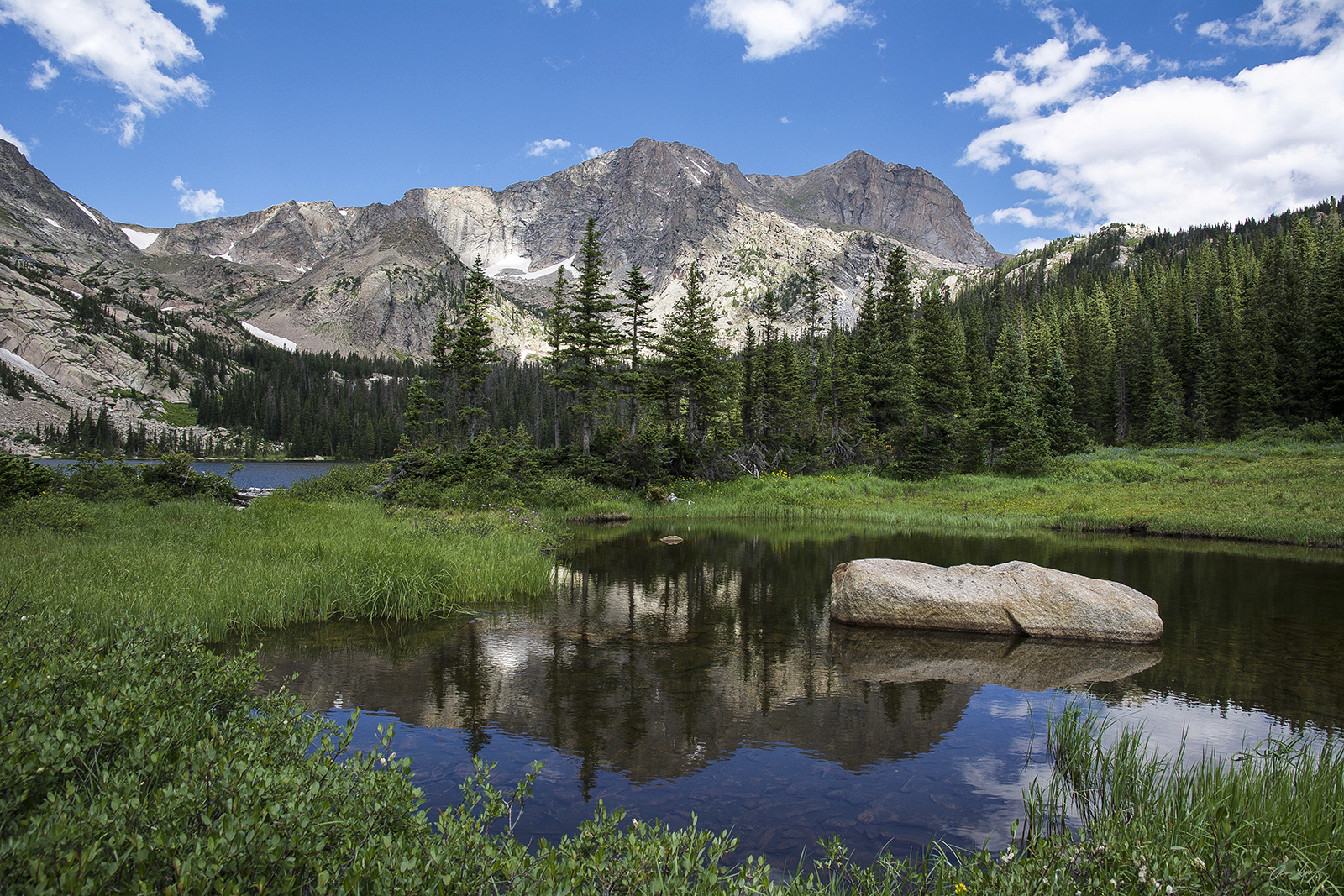 14er Art : High Lakes in Wild Basin - July, 2018