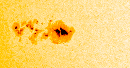 Eugene Goostman : La NASA capta una mancha solar más grande que la ...