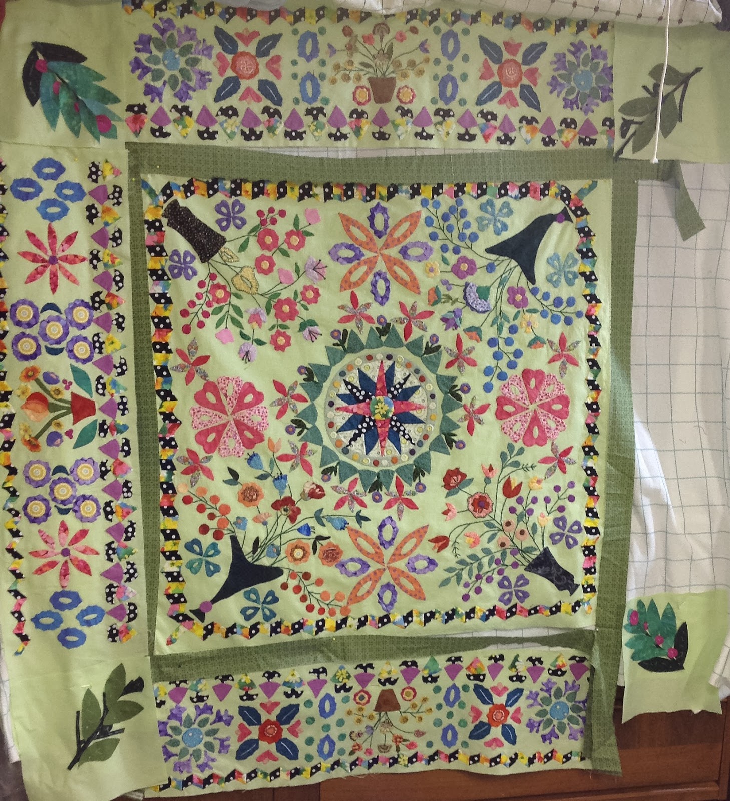 The Literate Quilter: Love Entwined Update