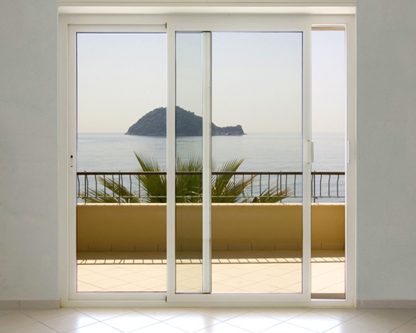 Pintu sliding aluminium kaca harga murah - Bares Interior