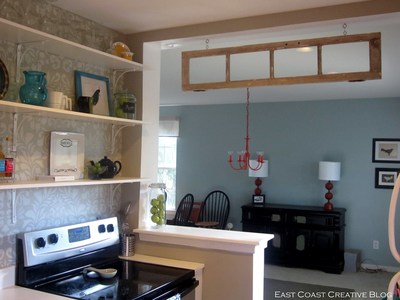 Transom Window {Kitchen Update} | East Coast Creative