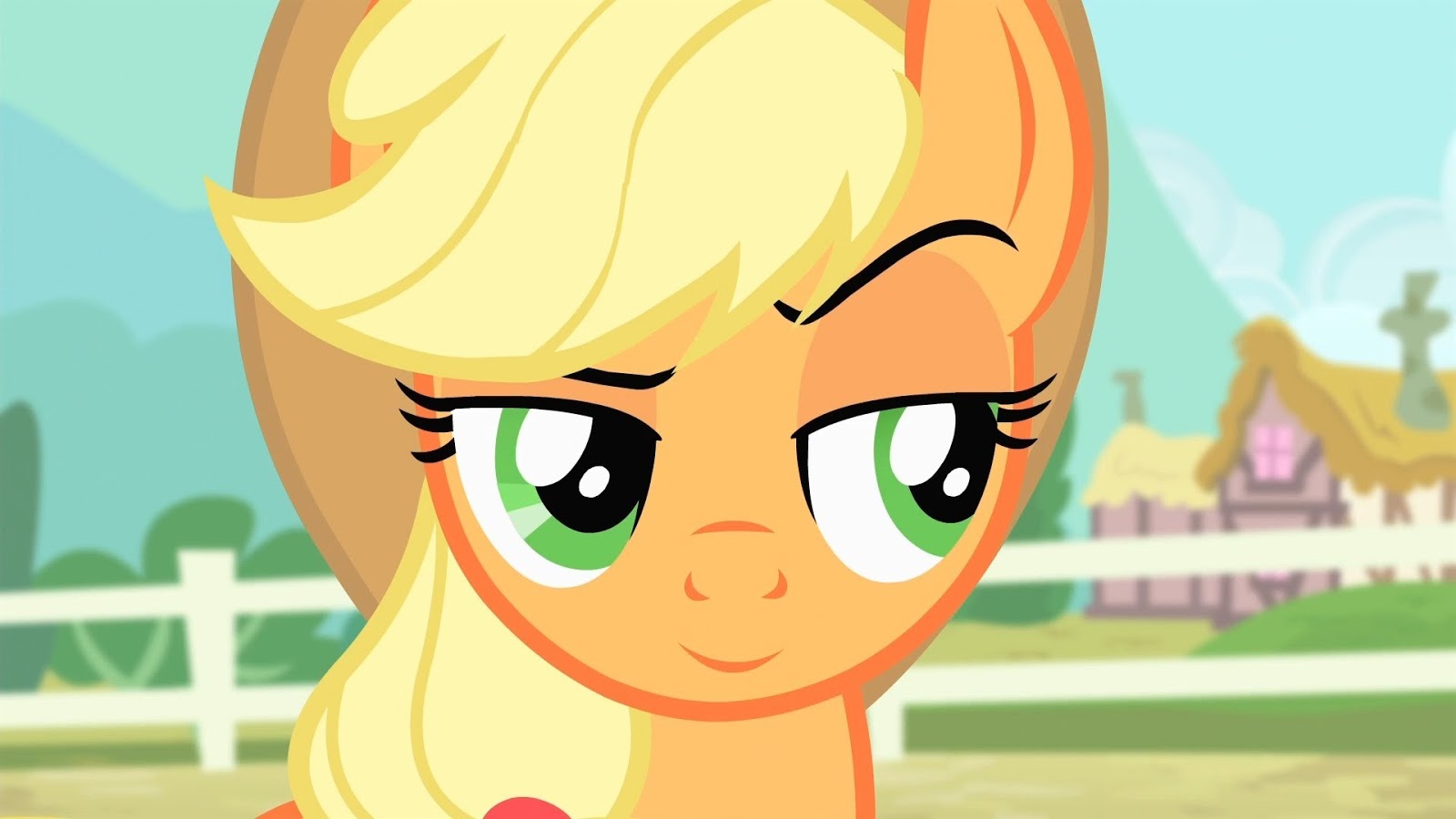 Applejack Happy Face