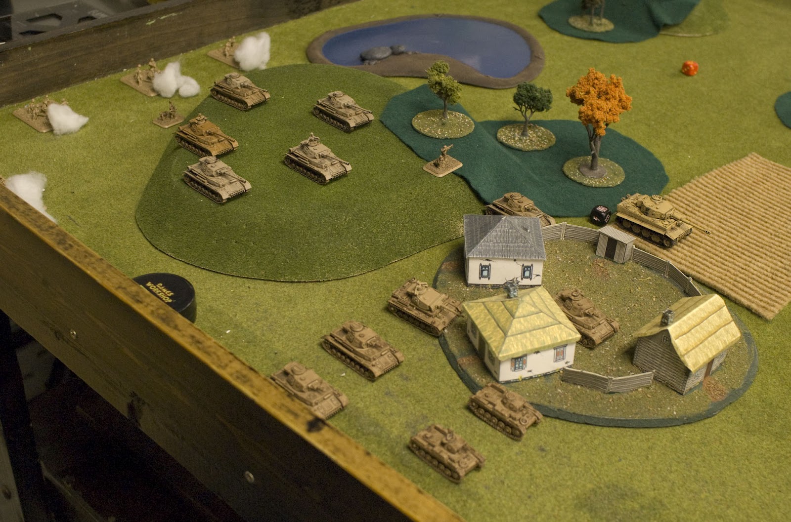 The Back 40K: Battle Report: German Panzers vs. Russian Infantry