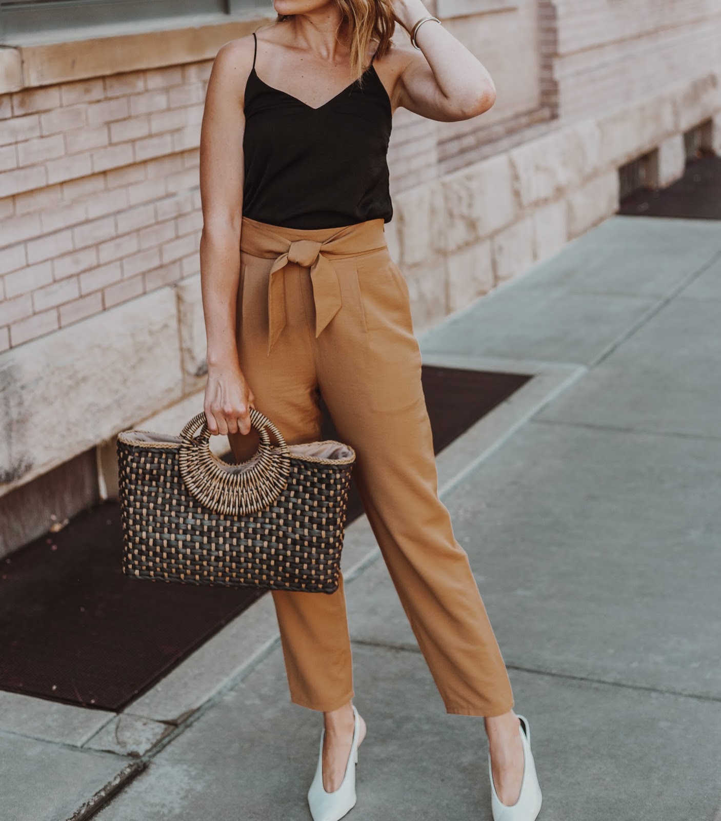Trend Alert: Paperbag Waist Pants - Leah Behr