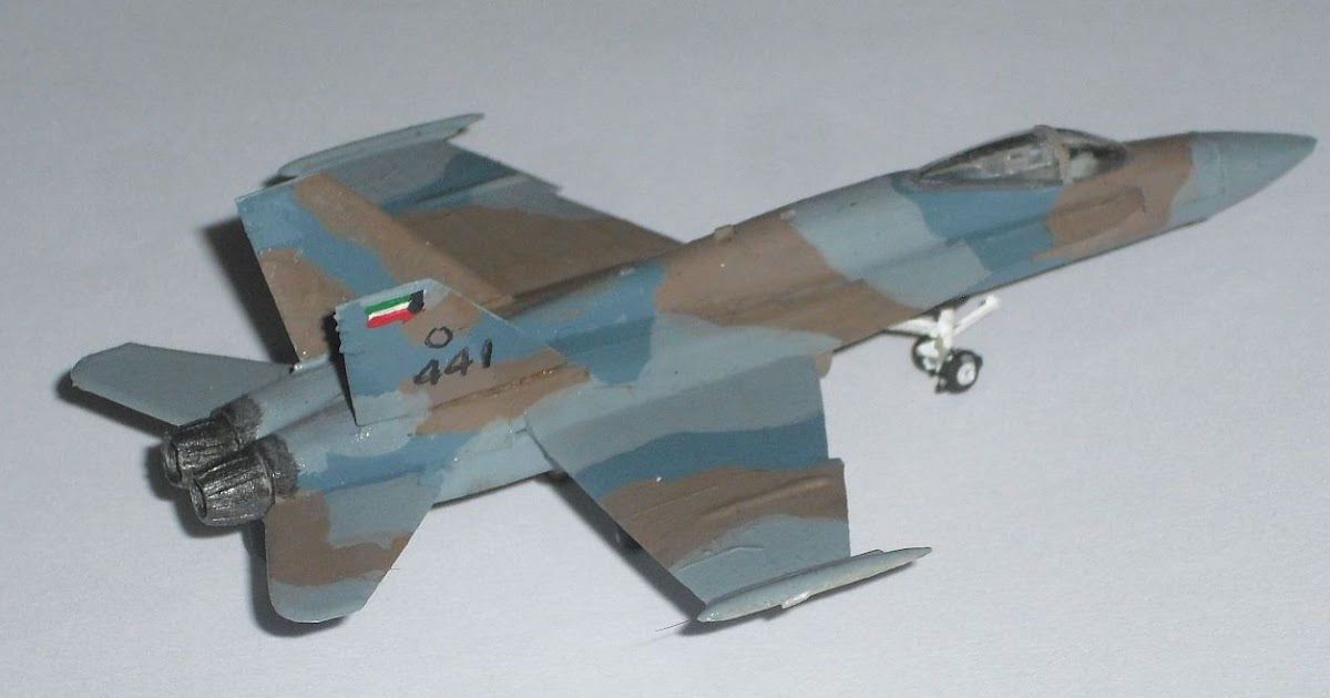 Pequeñas Fuerzas Aereas del Mundo: F-18 Hornet, Kuwait
