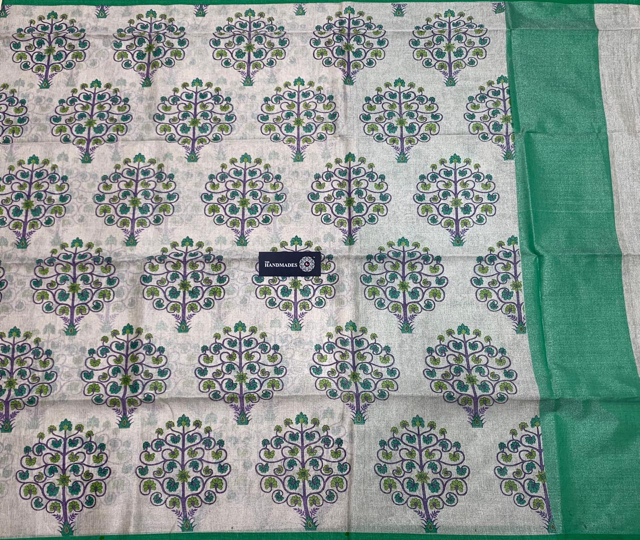 Pure silver tissue sarees